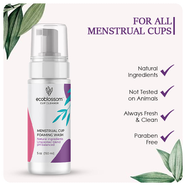 Menstrual Cup Cleaner – Ecoblossom Official